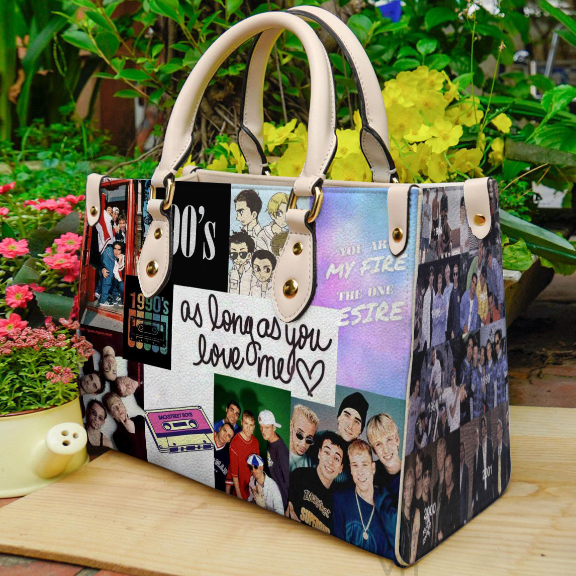 Backstreet Boys 1 Leather HandBag VH - Hanamango
