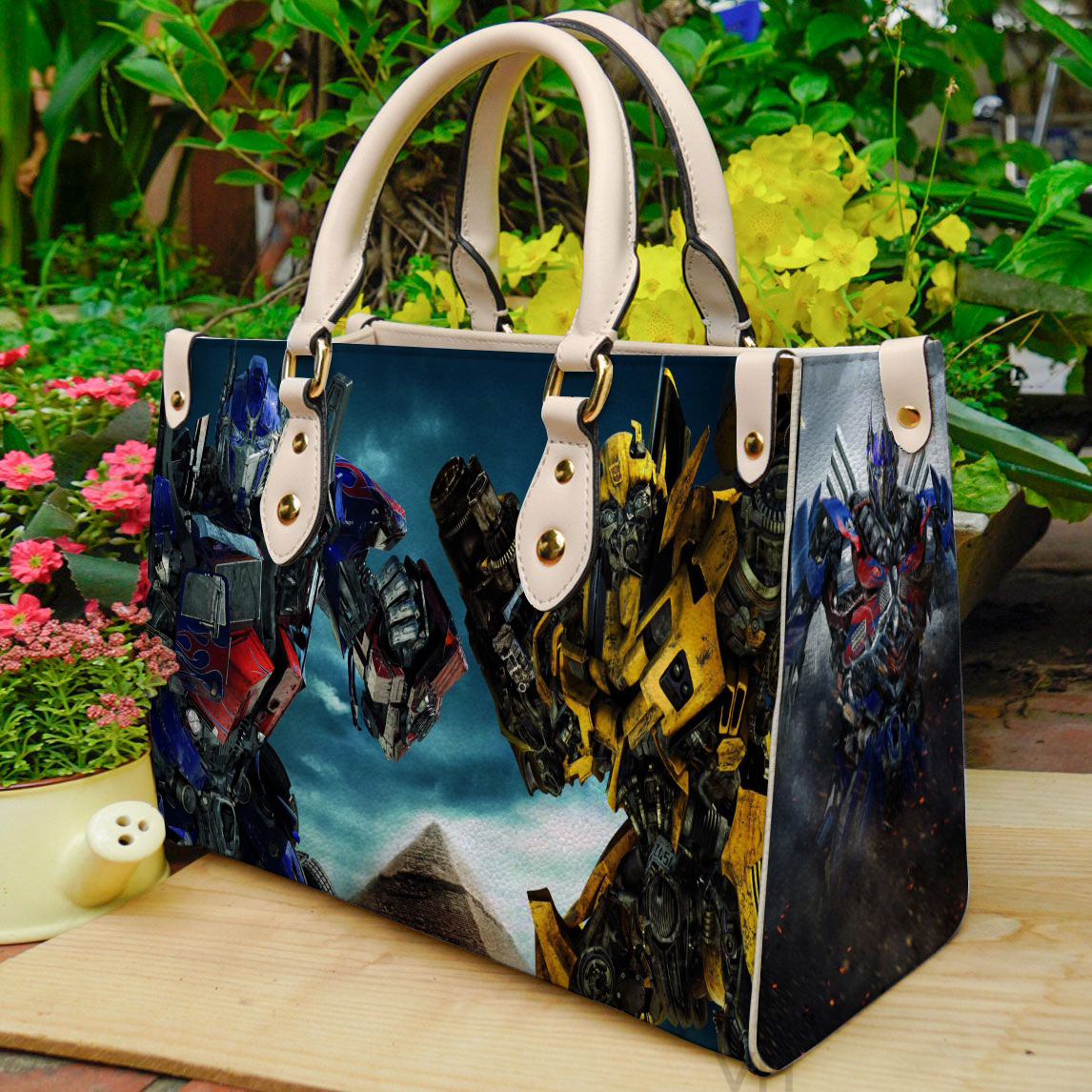 Optimus Prime Leather HandBag VH - Hanamango