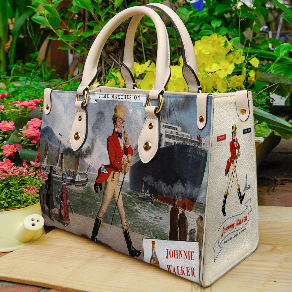 Johnnie Walker Leather HandBag AH96 - Hanamango