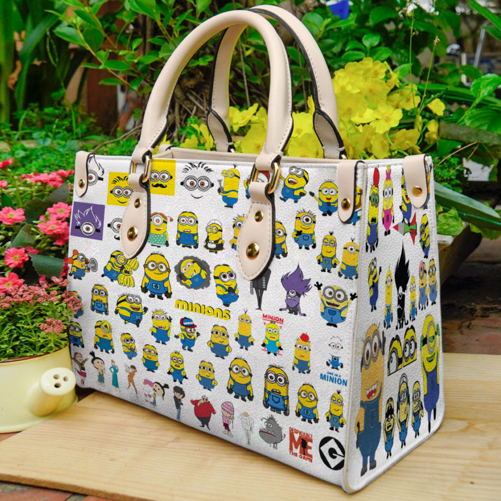 Minion Leather HandBag AH96 - Hanamango
