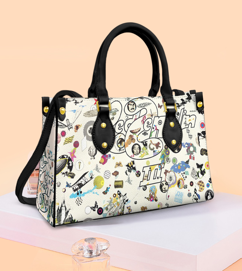 Led Zeppelin Leather HandBag VH - Hanamango