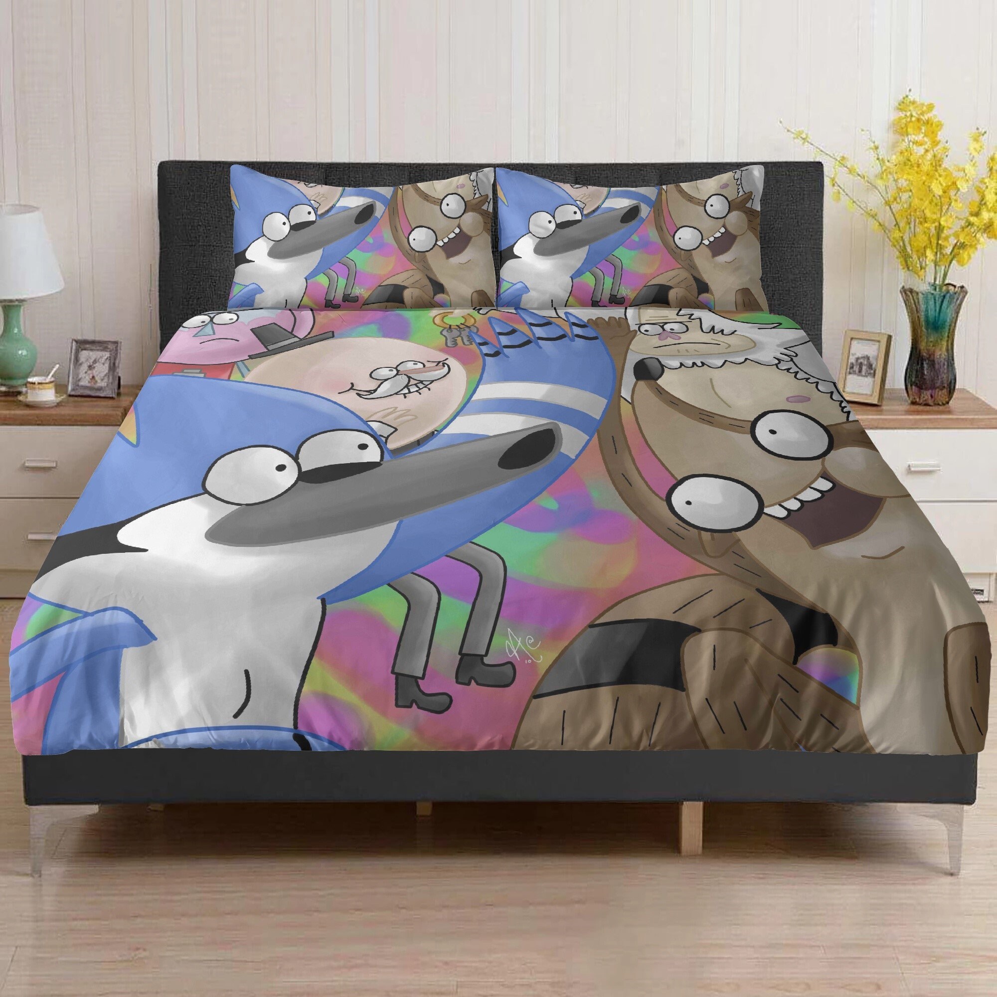 Regular Show 1 Bedding Set AH96 - Hanamango
