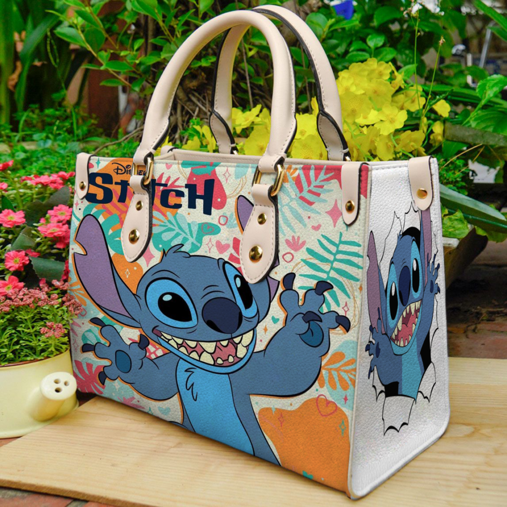 Stitch 1 Leather HandBag AH96 - Hanamango