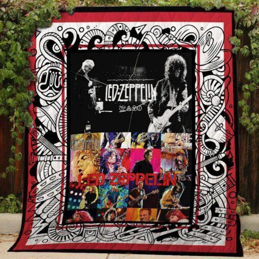 Led Zeppelin Quilt Blanket HM - Hanamango