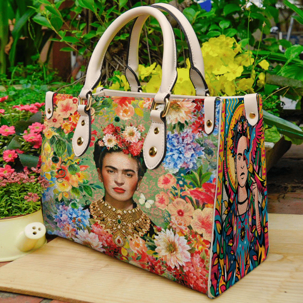Frida Kahlo 1 Leather HandBag AH96 - Hanamango