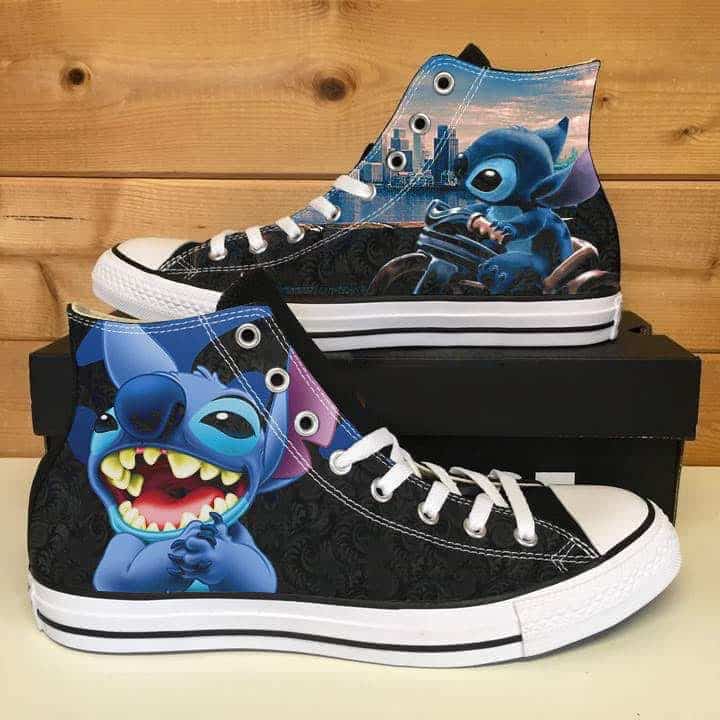 Stitch High Top Shoes HM - Hanamango