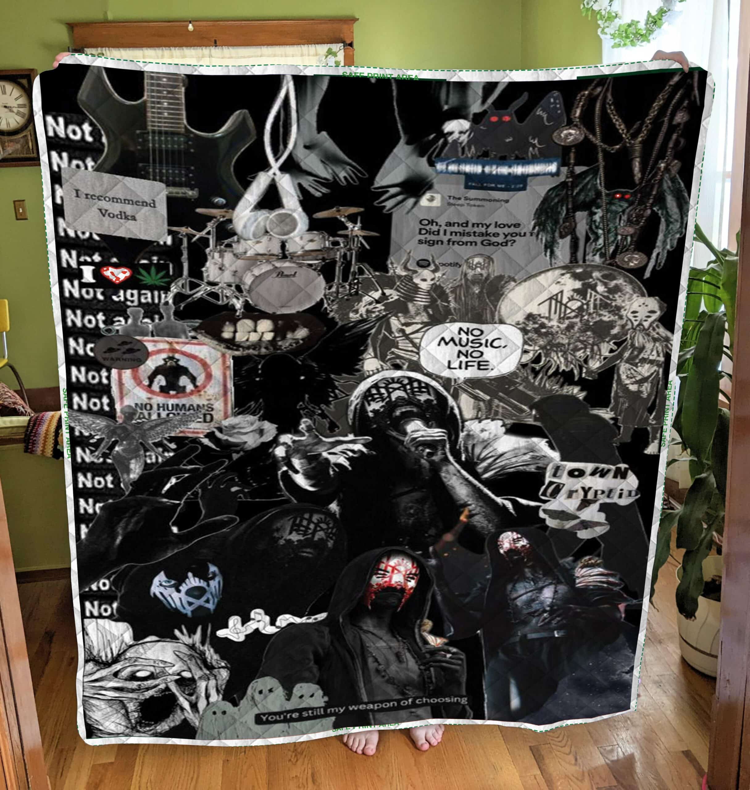 Sleep Token Quilt Blanket D95 - Hanamango