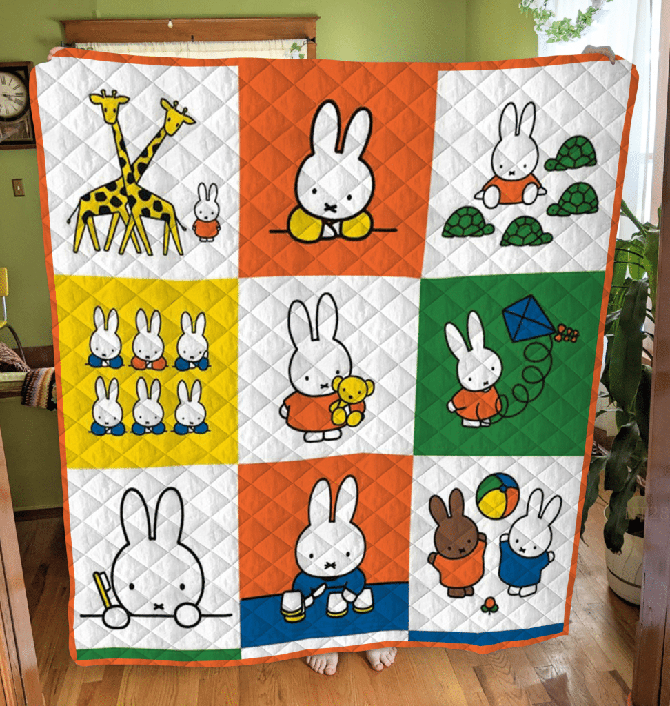 Miffy Quilt Blanket NT28 - Hanamango