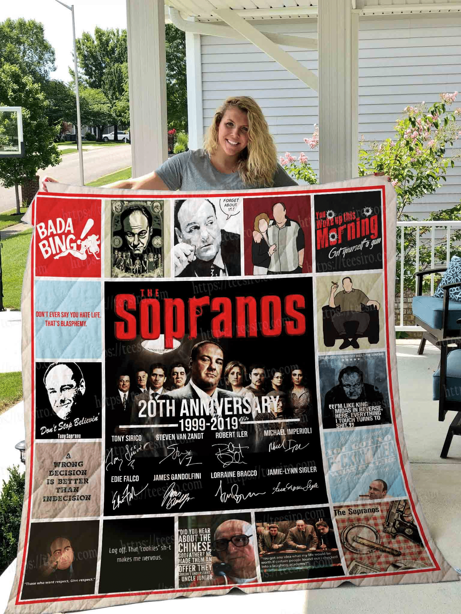 The Sopranos 1 Quilt Blanket NT28 - Hanamango