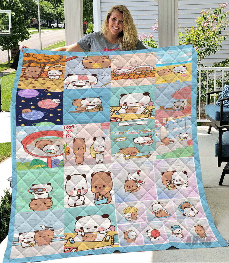 Bubu Dudu Quilt Blanket AH96 - Hanamango