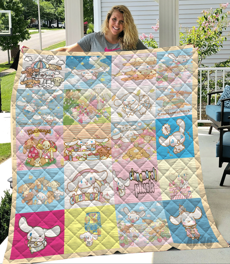 Cinnamoroll Quilt Blanket AH96 - Hanamango