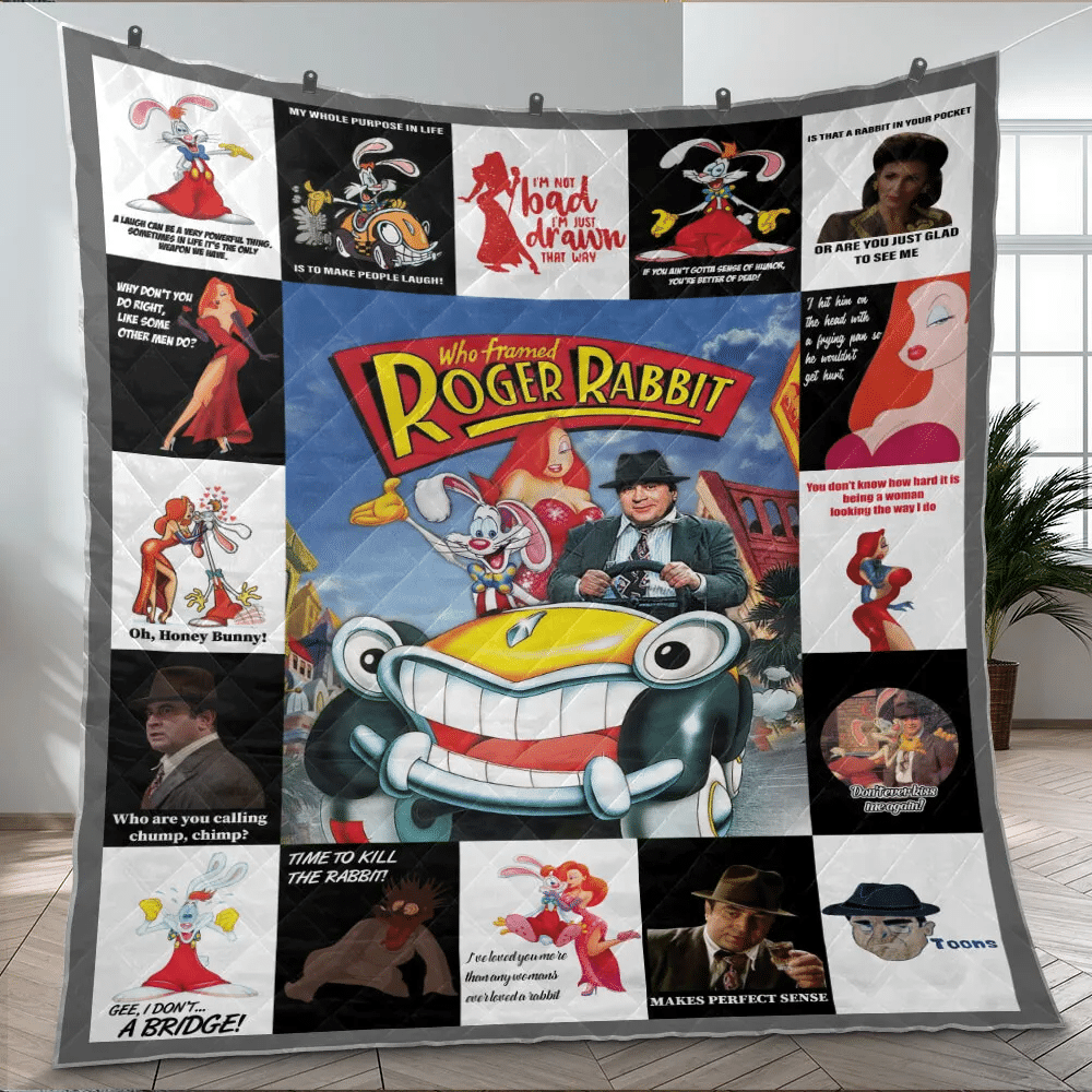 Roger Rabbit 1 Quilt Blanket NT28 - Hanamango