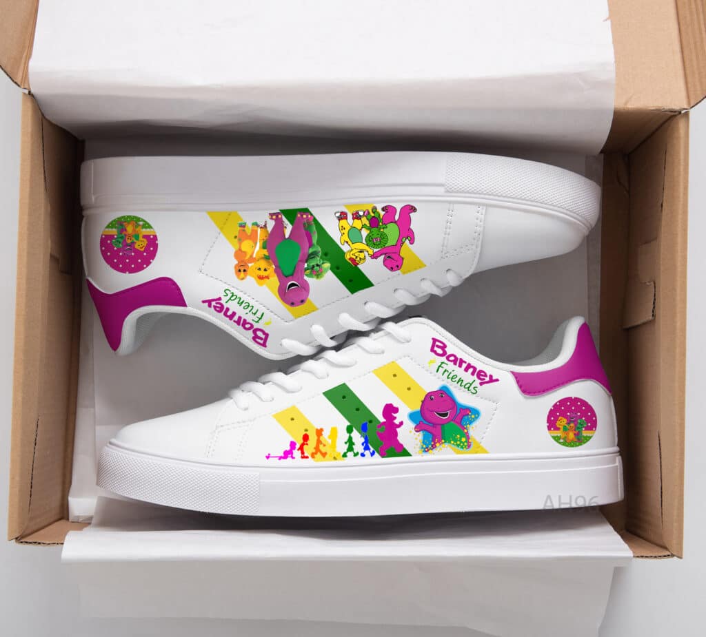 Barney and Friends Skate New Shoes AH96 - Hanamango