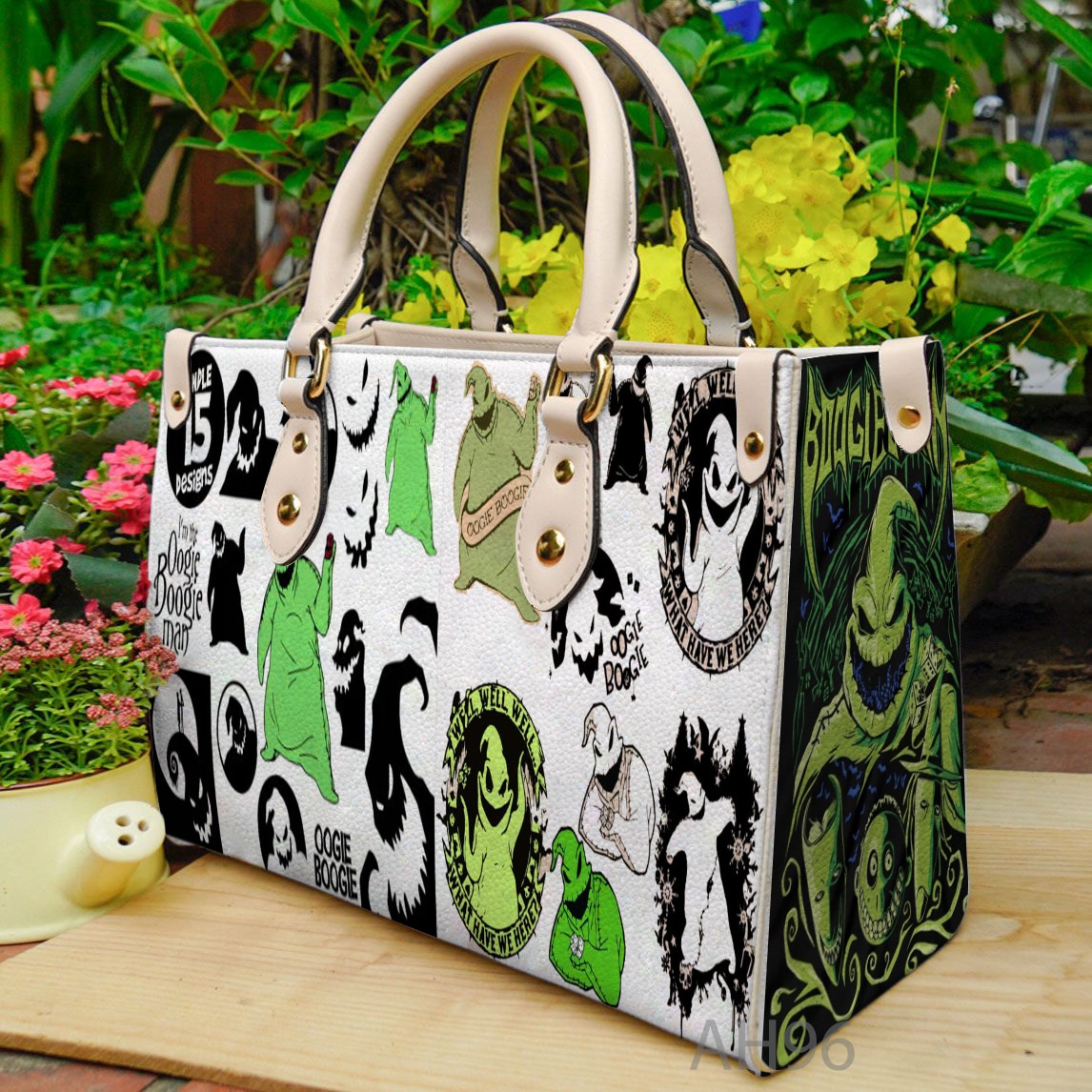 Oogie Boogie Leather HandBag AH96 - Hanamango