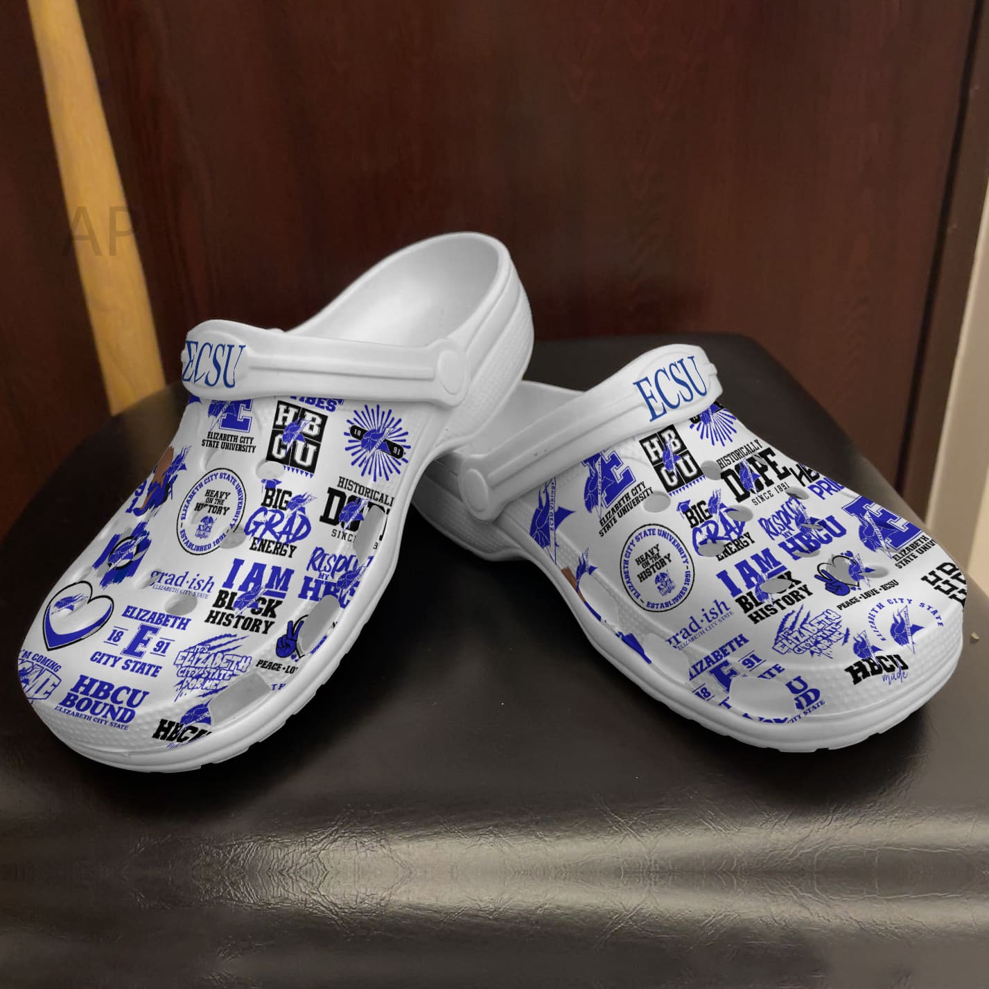 Elizabeth City State Vikings Crocs AH96 - Hanamango