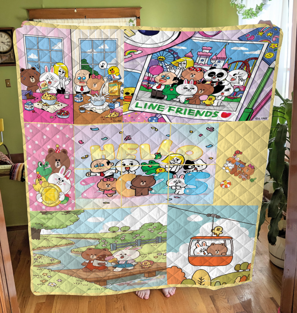 Line Friends Quilt Blanket NT28 - Hanamango